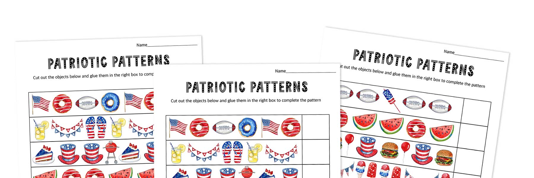 4th of July Games: Printable Fun