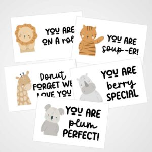 Back to School Time with cute Lunch Box Notes