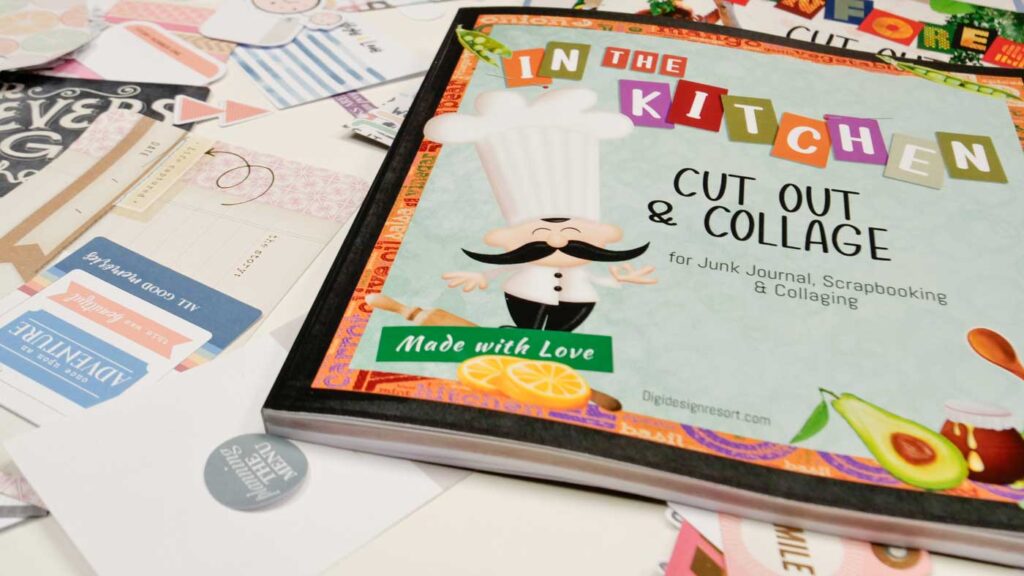 Summer Junk Journaling: Craft a Bright, Kitchen-Themed Spread with ...