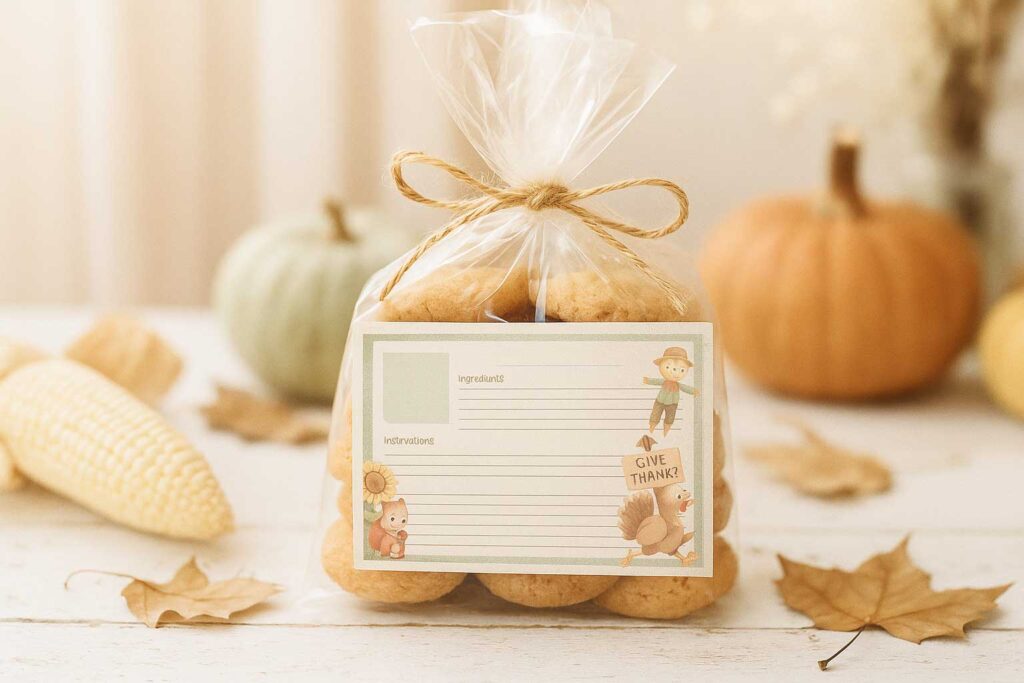 Preserve Family Traditions with Printable Thanksgiving Recipe Cards