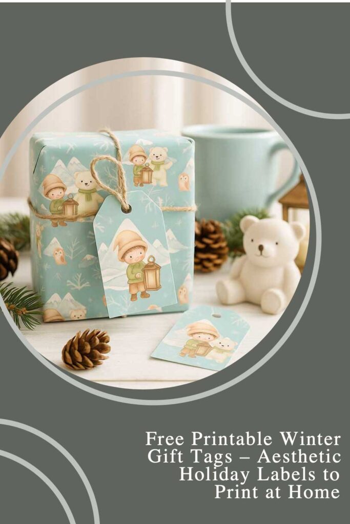 Dress Up Your Presents with Free Winter Gift Tags
