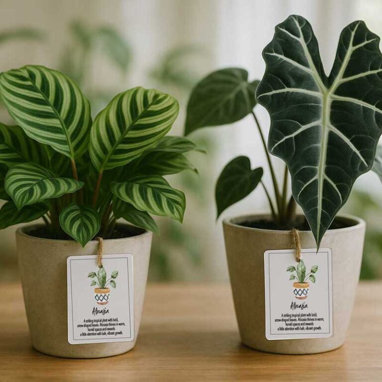 How to Label Your Houseplants Beautifully – Easy DIY with Printable ...